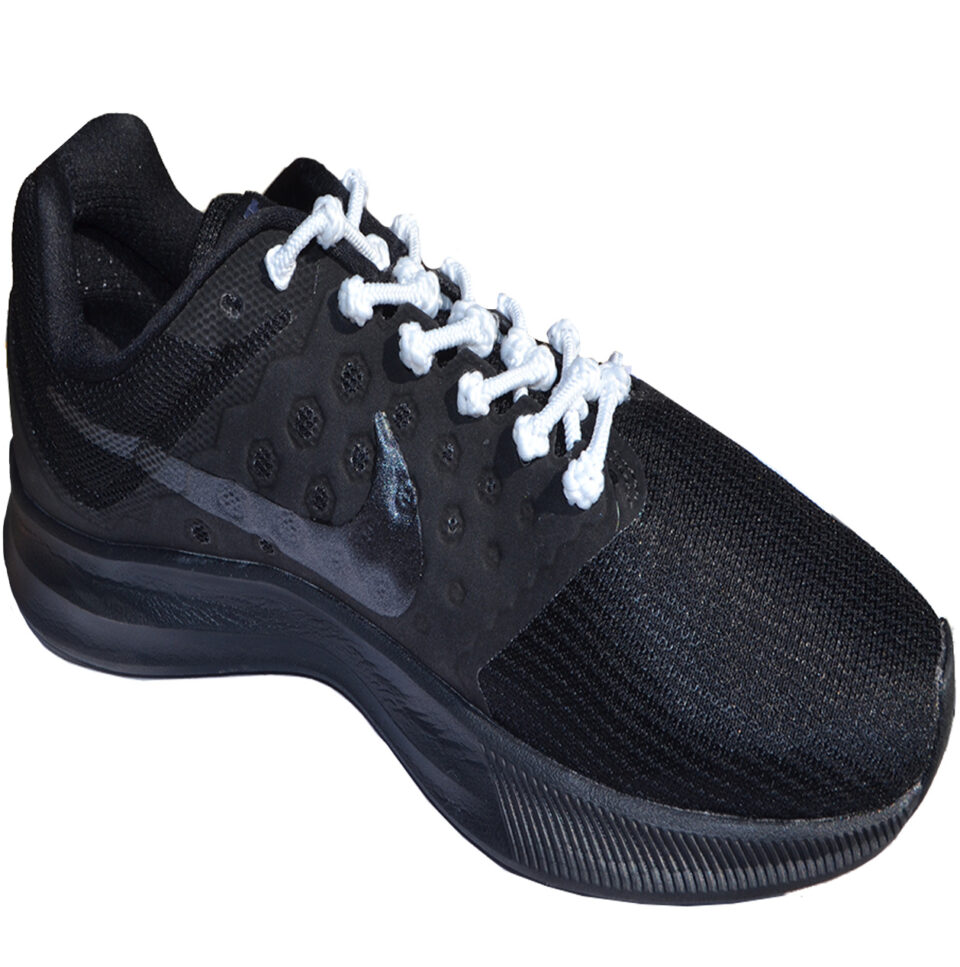 White Triathlon Laces - The Shoelace Shop